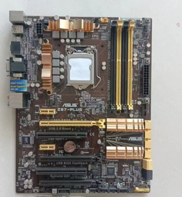 ASUS Z87-PLUS / SABERTOOTH Z87 Motherboard LGA 1150 DDR3 HDMI SATA 6Gb ...