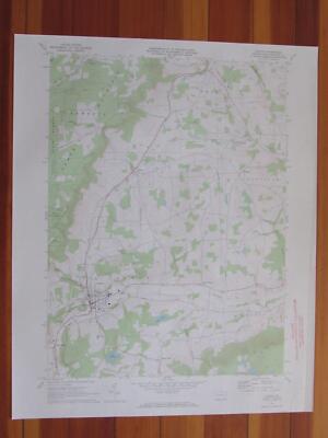 Canton Pennsylvania 1973 Original Vintage USGS Topo Map | eBay