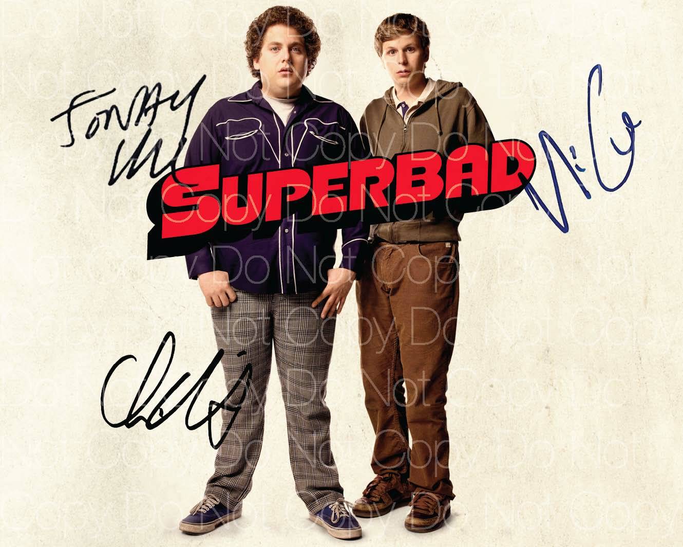 SuperBad signed 8X10 print photo picture poster autograph RP | eBay