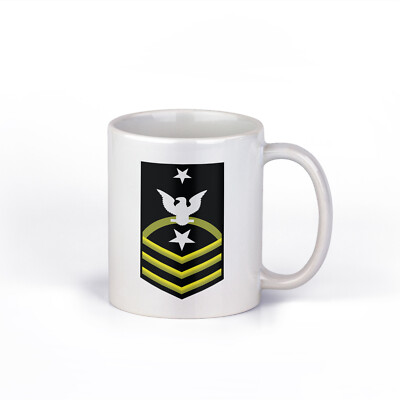 Navy E8 CMDCS GC Command Senior Chief Ceramic 11 Ounce Coffee Mug | eBay