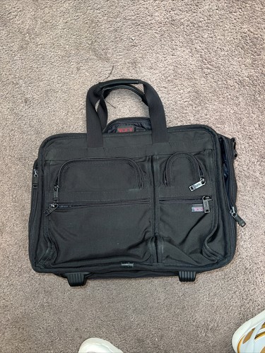 Tumi Bag Rolling Expandable Pilot Briefcase Style Carry On 17x12x7" | eBay