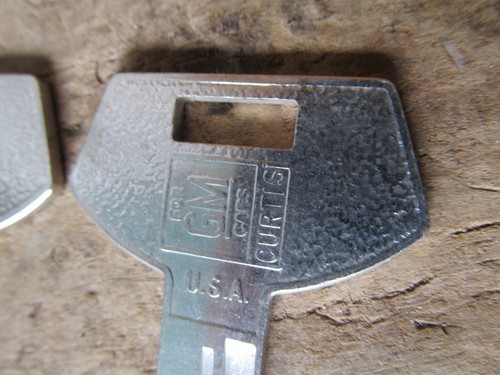 2 GM Curtis Key Blank GM Ignition B68 BRAND NEW | eBay