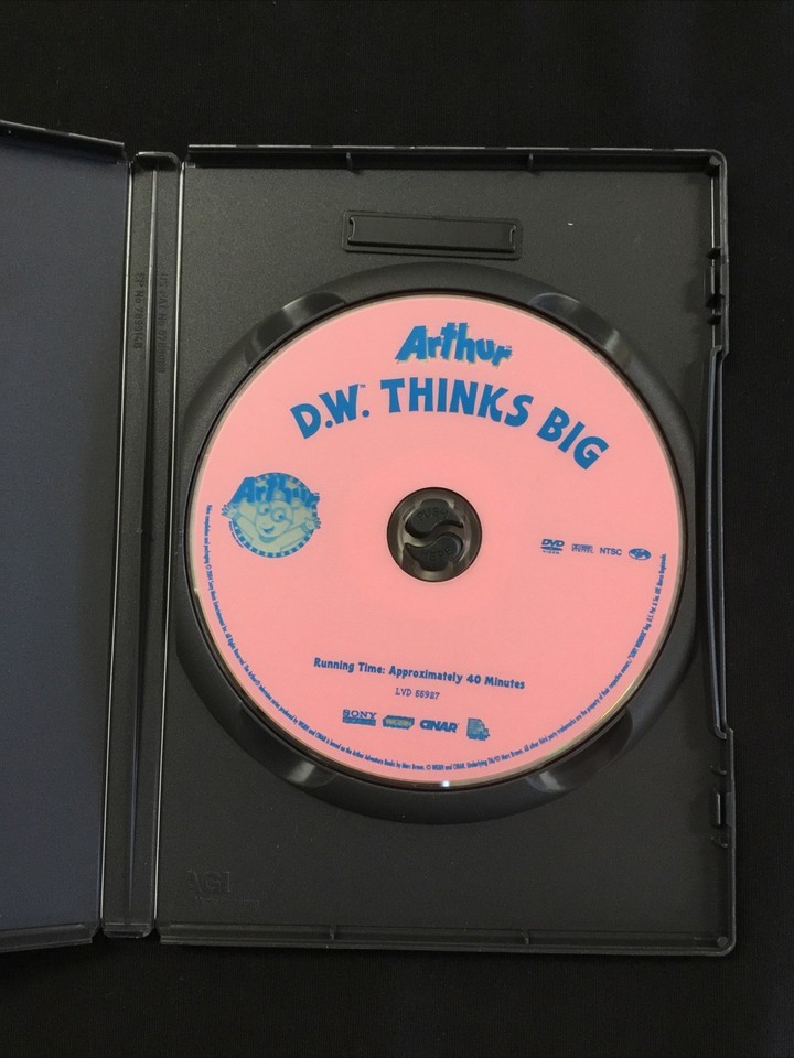 PBS Kids: Arthur - D.W. Thinks Big - DVD - 2004 RARE OOP 3 Episodes | eBay