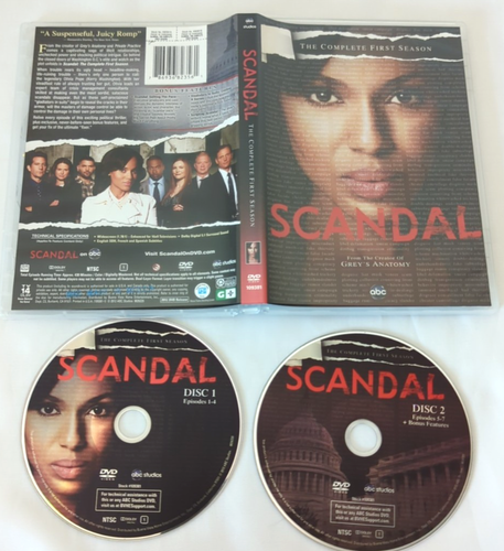 Scandal: The Complete First Season - 2 Disc DVD - 2012 786936823561| eBay