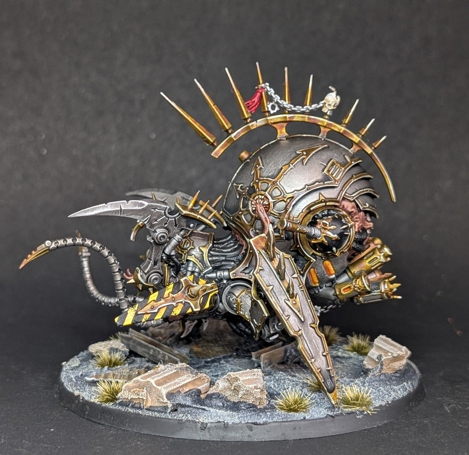 Warhammer 40k Chaos Space Marine Iron Warriors Venom Crawler - Painted ...