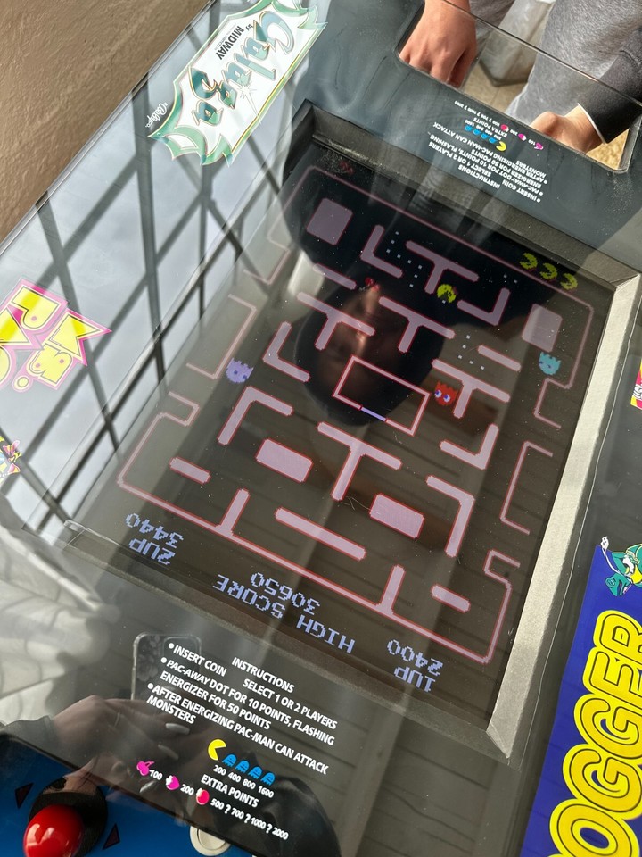 Cocktail Table Arcade Game - Original - 60 games in 1 - Ms. Pacman + | eBay