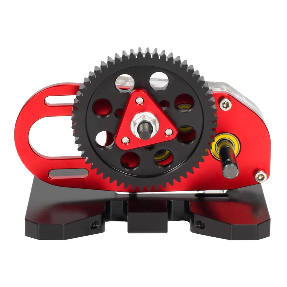 Clear Acrylic 2Low Transmission Gearbox Set For 1/10 RC Crawler Car ...