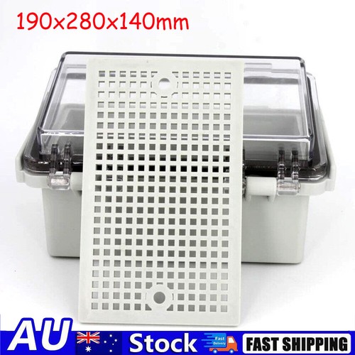 Clear Hinged Lid IP67 Waterproof Plastic Case Electrical Enclosure ...