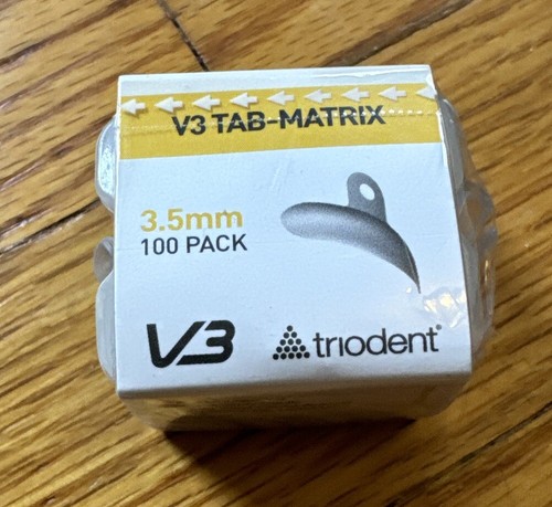 Triodent V3 Tab Matrix Band 3.5mm 100-pack Dentsply | eBay