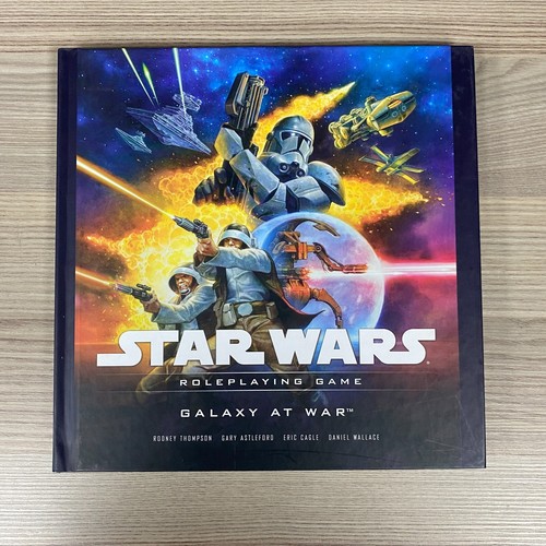 Star Wars Roleplaying Gioco Galaxy At War RPG Rigido Rulebook 2009 | eBay