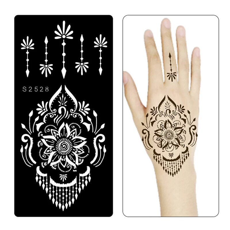 Henna Designs For Feet Template