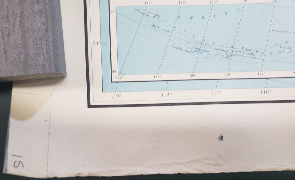 US DOT Federal-Aid Highways MAP 1975 National System of Interstate ...