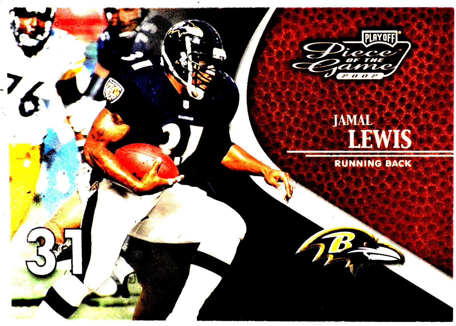 2002 Playoff Piece of the Game - #28 Jamal Lewis for sale online | eBay