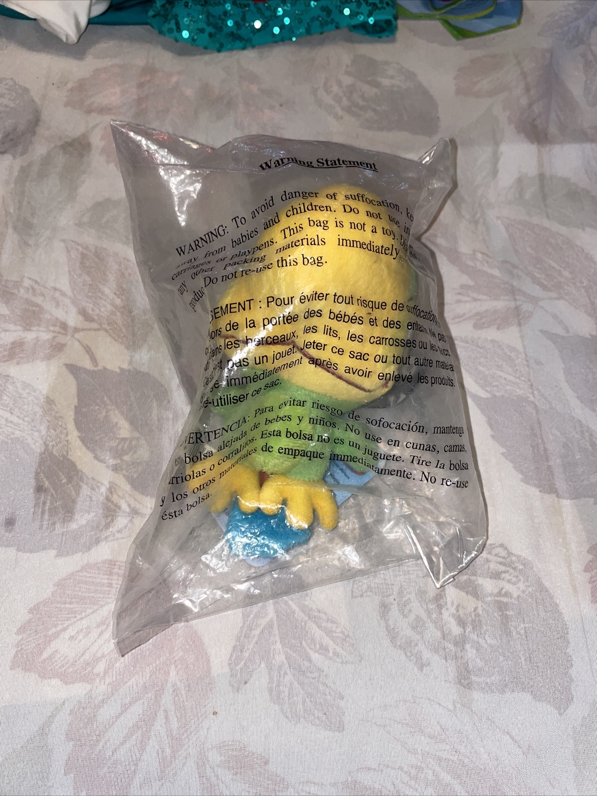 Disney Jake & The Neverland Pirates Skully Parrot Bird Plush Stuffed ...