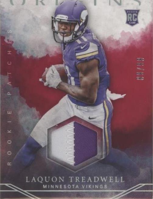 2016 Panini Origins - Rookie Patches Laquon Treadwell #RP-LT Red /99 ...