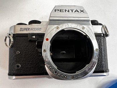 Vintage Pentax Super Program 35mm SLR Film Camera Body W Box Strap ...