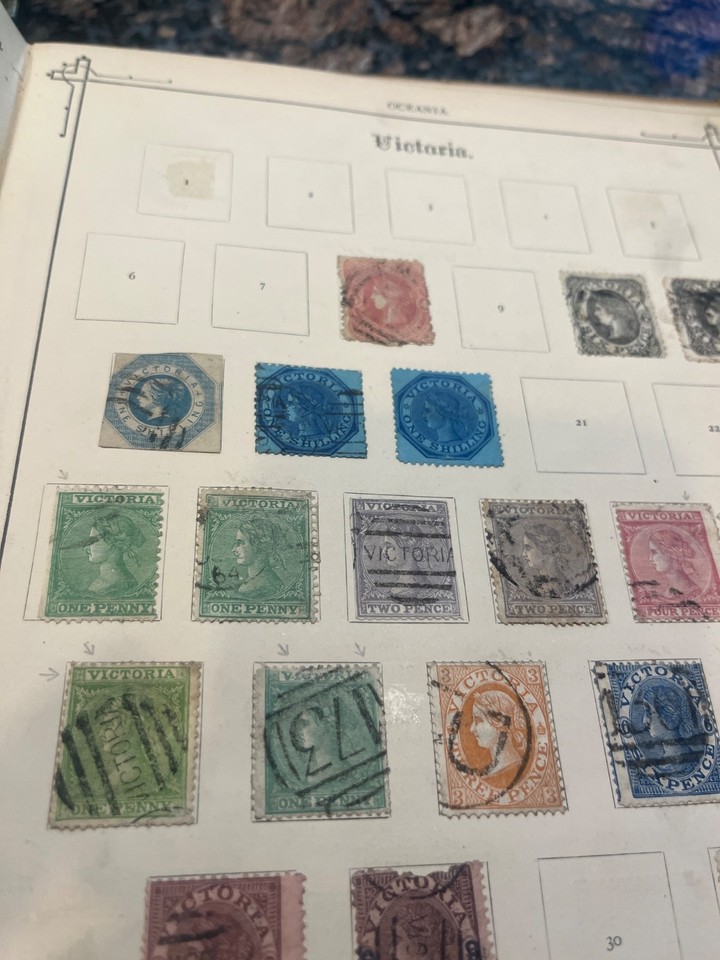 USA stamps 19th century album and worldwide(high catalog value) | eBay