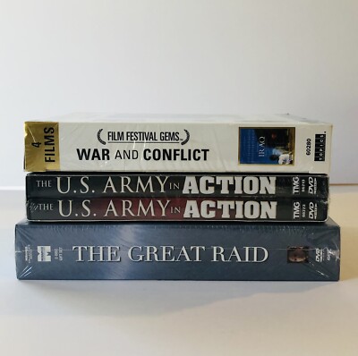 Lot Of 3 War / Military DVD Box Sets New Factory Sealed | eBay