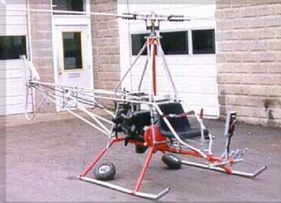 AW-95 AB America Ultralight Helicopter Wood Model Replica Small Free ...
