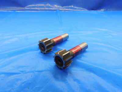 2PCS HSS KEYSEAT KEYWAY CUTTERS ABOUT 7/8 O.D. X 1/2 WIDTH X 1/2 SHANK ...