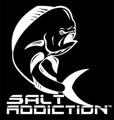 Salt Addiction Dolphin fishing decal sticker,mahi mahi sport fishing ...
