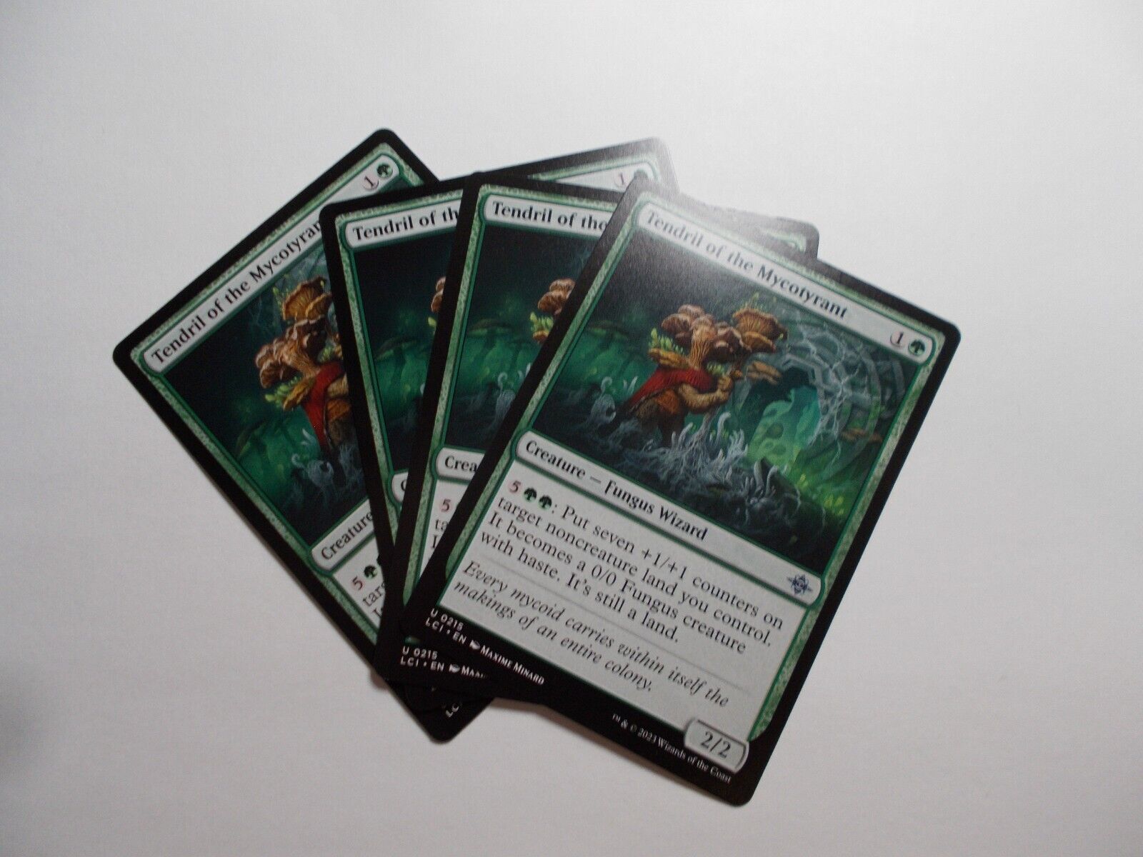 Tendrils of the Mycotyrant x4 MTG Lost Caverns of Ixalan Green Uncommon ...