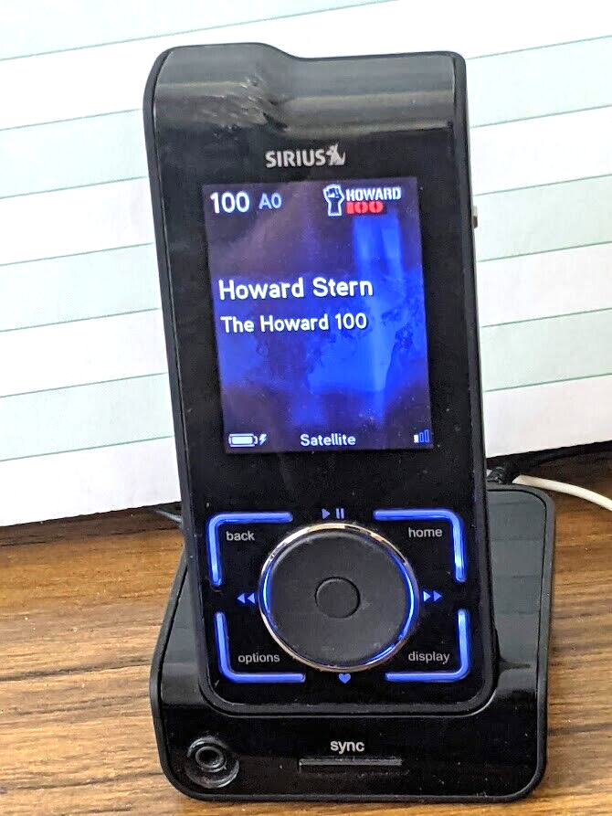 Activated Sirius Stiletto SL2/SL 2 w/home kit Howard Stern 100 | eBay