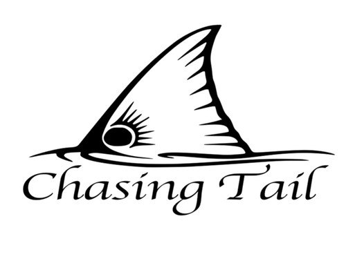 Redfish Tail Fish Fishing Left Facing - Boat Truck Car Decal Window ...