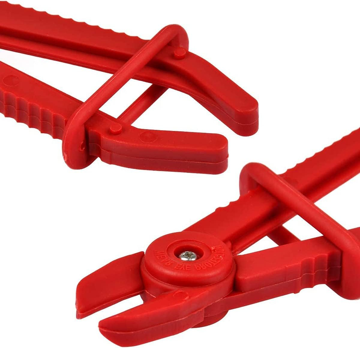 Hose Clamp Pliers 6 Pcs Hose Pinch Brake Fuel Water Line Clamp Pliers ...