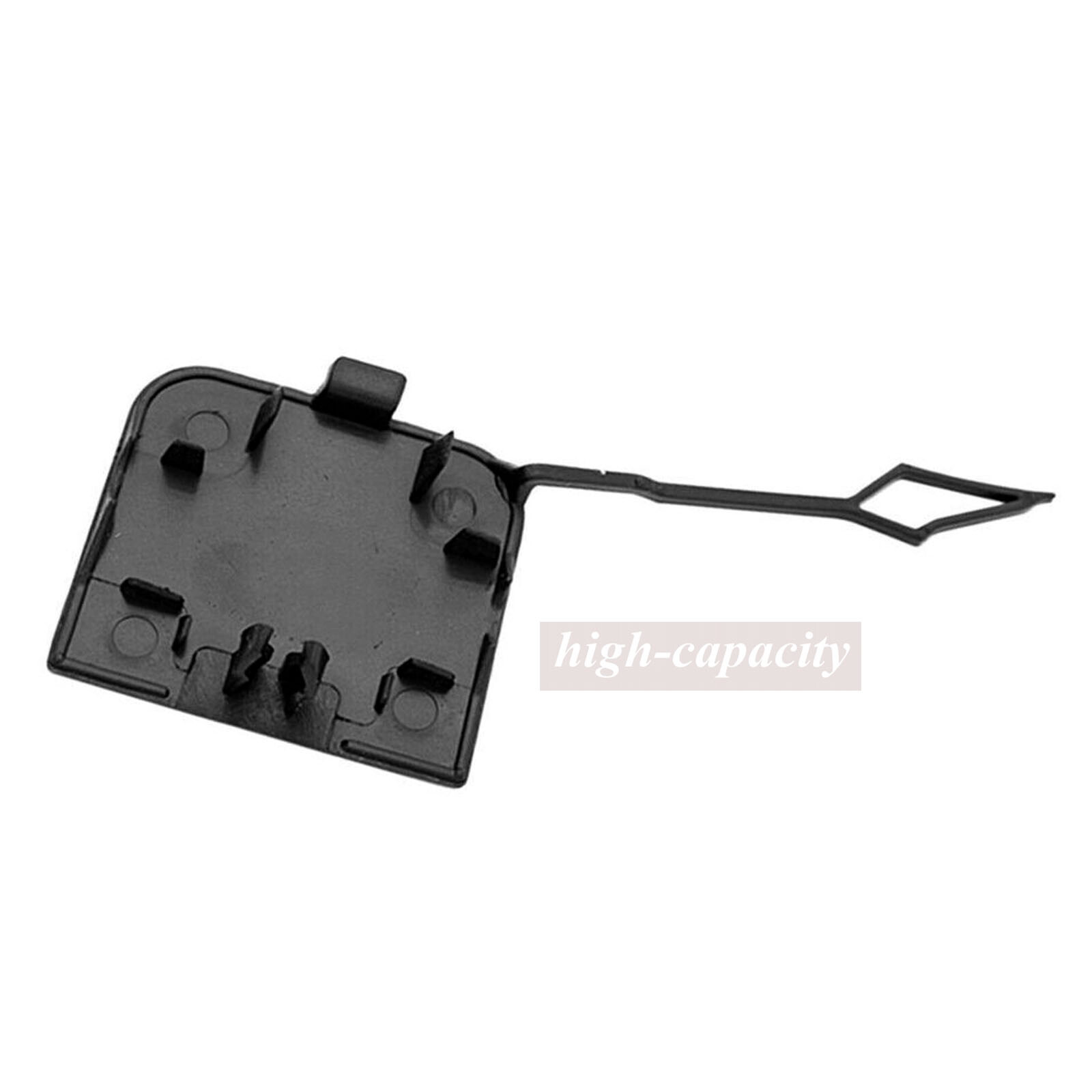 Front Bumper Tow Hook Eye Cover Single Custom Fit for VW Jetta Black ...