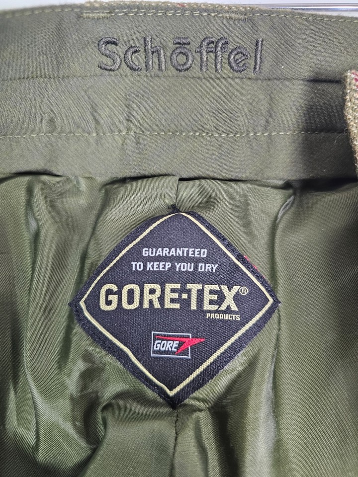 Schoffel Men's 38W Ptarmigan Tweed Plus Twos Gore Tex Breeks Hunting ...