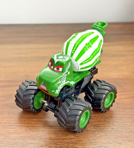 Disney Pixar Cars PADDY O’ CONCRETE MONSTER TRUCK Toons Mater Green | eBay