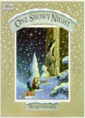 One Snowy Night (Percy the Park Keeper),Nick Butterworth- 9780006643180 ...
