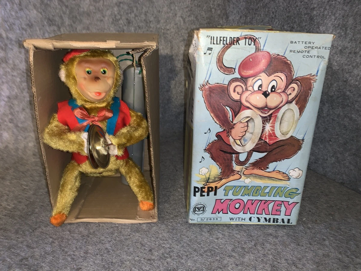 Pepi Tumbling Monkey With Cymbal