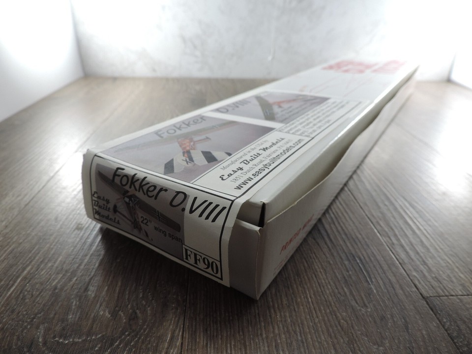 Easy Built Models Fokker D.VIII FF90 22" Flying Scale Model | eBay