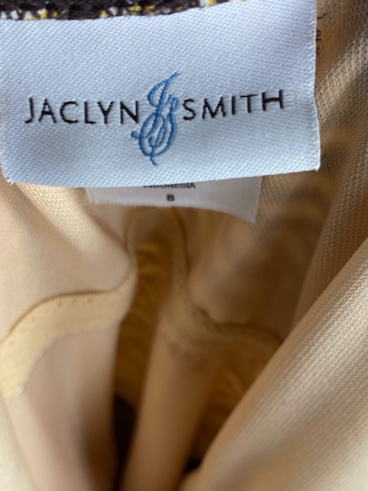 Jaclyn Smith 8 Swimsuit Dress Style Print Suit EUC (W… - Gem