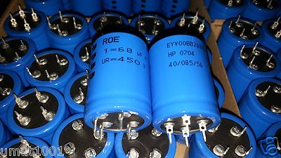 NOS ROE EYV 68uF 450V LOW ESR/ESL VERY LONG LIFE HI-END AUDIO ...