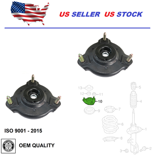 Strut Shock Mount Front Set LH+RH For Hyundai Tucson 2016-2018 54610 ...