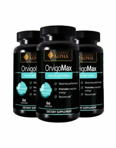 OrvigoMax Natural Aphrodisiac By Alpha Science – 60 Capsules With Maca ...