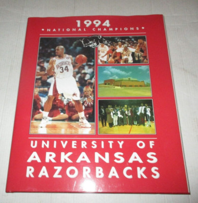 1994 Arkansas Razorbacks National Champions Book | eBay