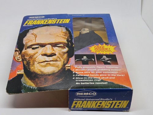 1980 Remco Official Universal Studio FRANKENSTEIN Monster Toy 751 w ...