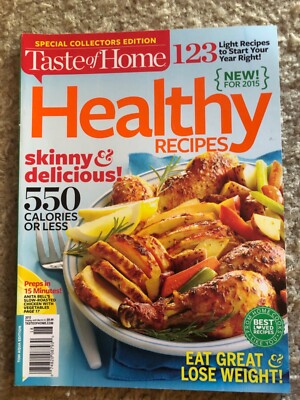 Special Collectors Edition Taste of Home HEALTHY RECIPES 2015 BRAND NEW ...