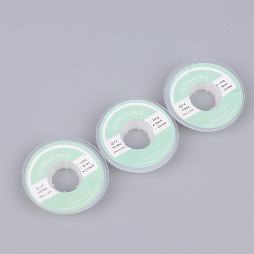 Clear Rubber Chain Orthodontic Elastic Ultra Power Chain Rubber Band ...