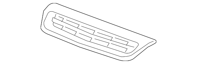 Genuine GM Black Hood Ornamentation Vent 84240941 | eBay