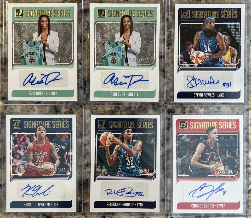 2019 WNBA Donruss Signature Series Autograph Auto PICK YOUR PLAYER /99 ...