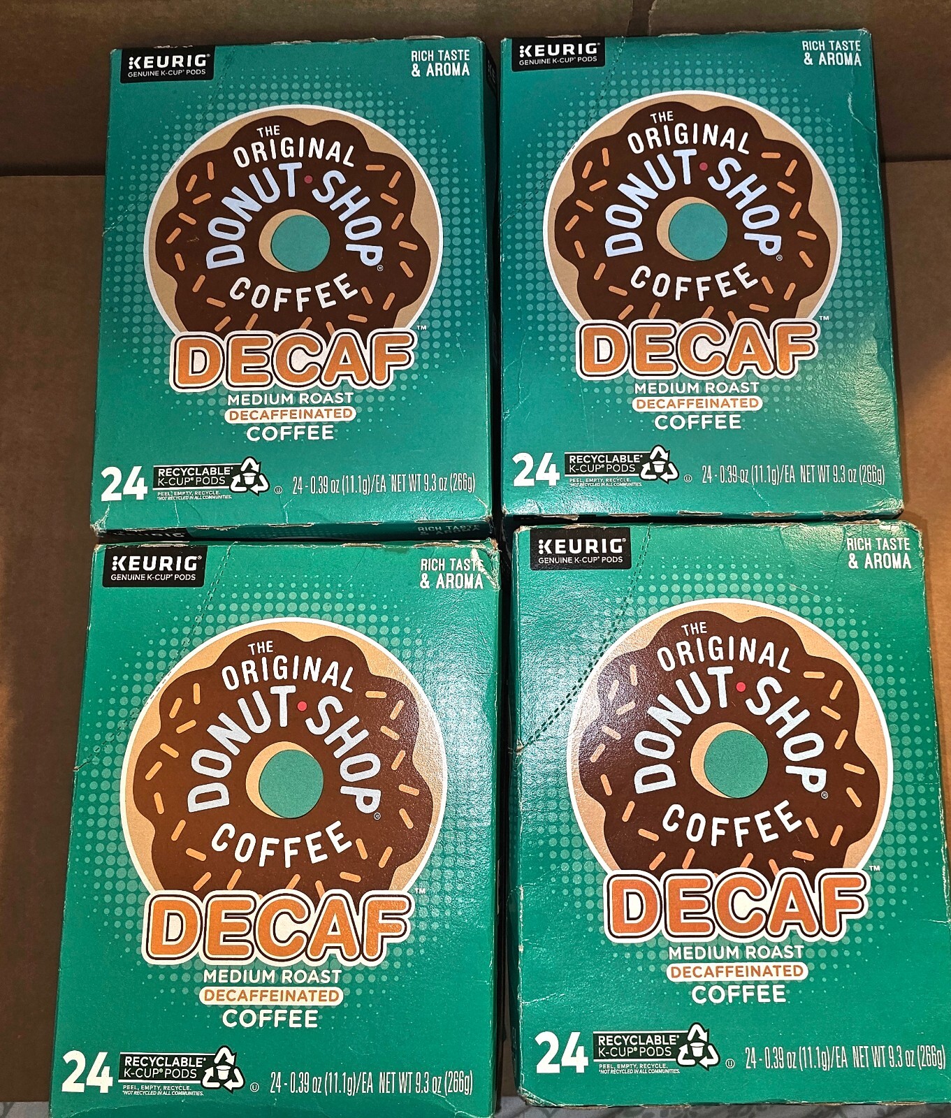 Keurig Donut Shop Coffee DECAF Medium Roast Decaffeinated Coffee Pod (96 K-Cups) | eBay