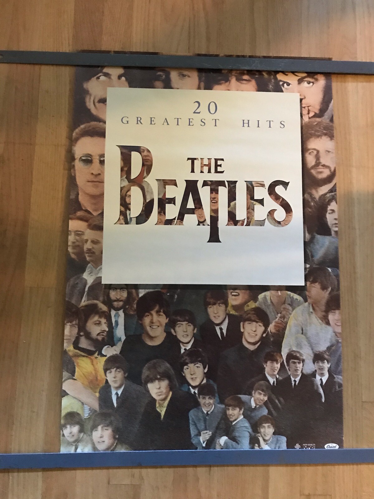 BEATLES 20 greatest hits promo poster vintage 1982 | eBay