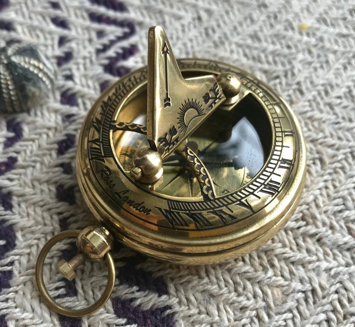 Brass Nautical Compass