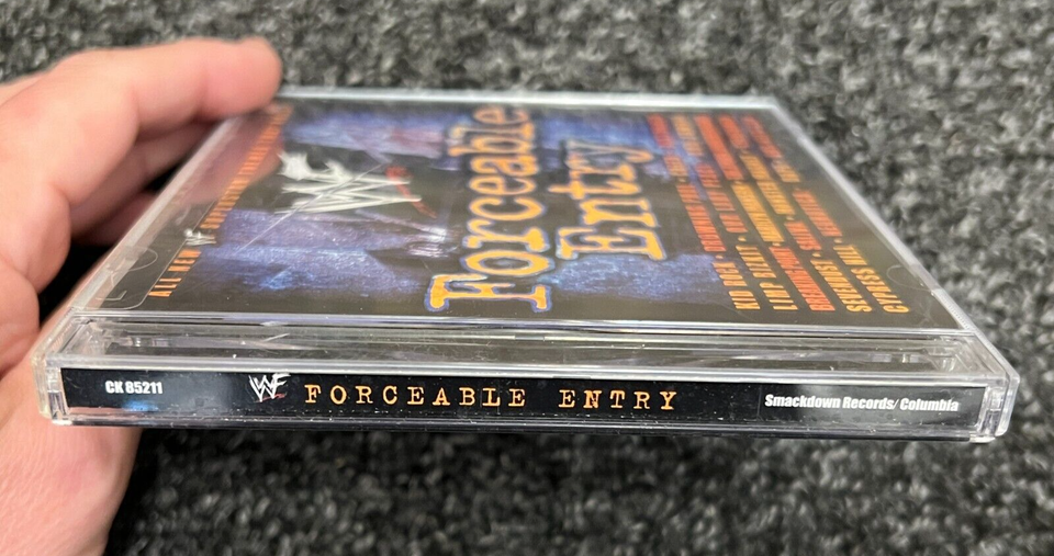 WWF Forceable Entry by Various Artists (CD, 2002, Sony) Wrestling Theme Songs 696998521124 | eBay