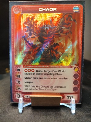 Chaotic Ultra Rare CHAOR 1st edition 90/85/70/55/70 HI ENERGY LIST OF ...
